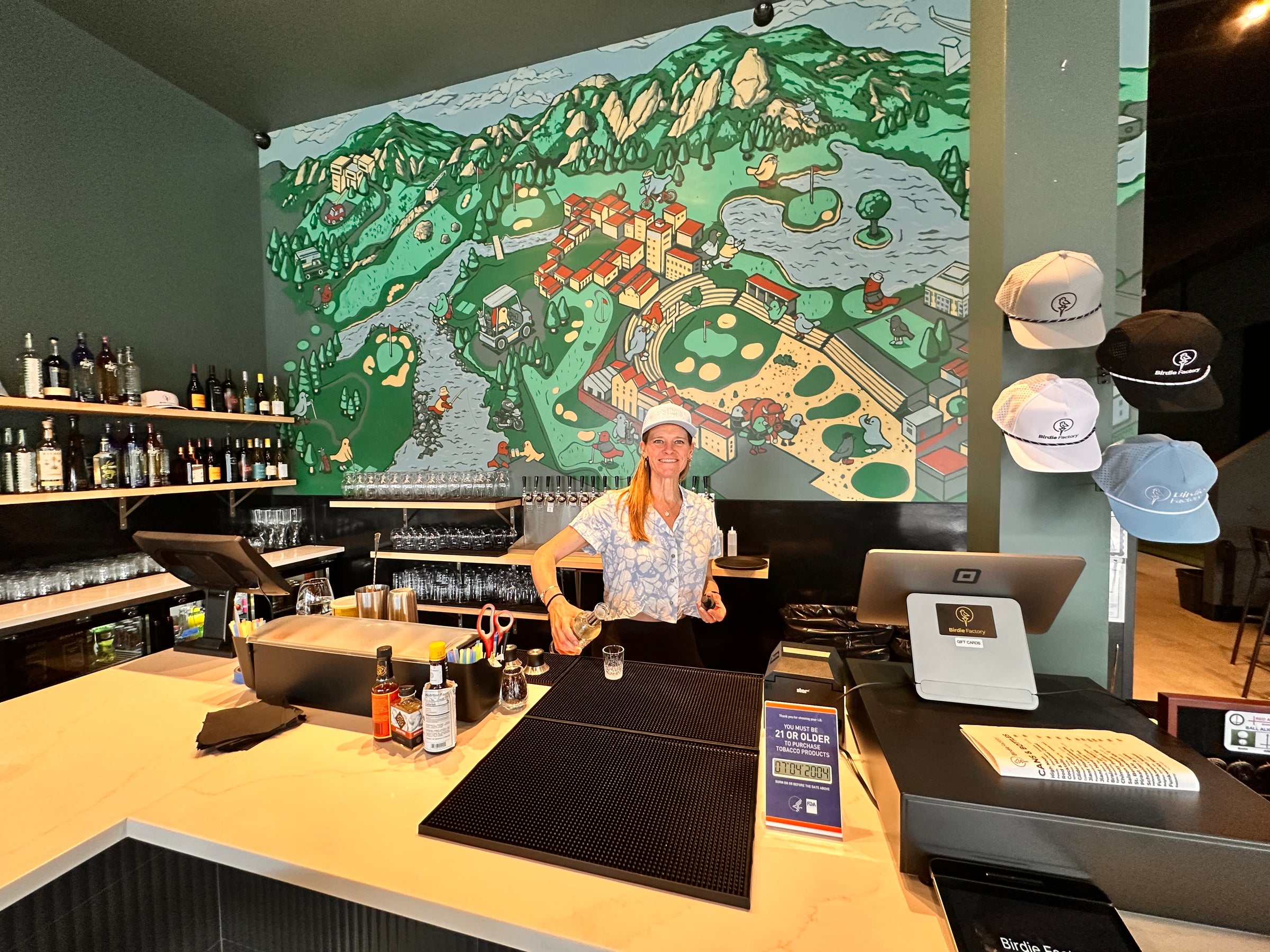 Indoor Golf Simulator and Bar | Boulder, CO | Birdie Factory